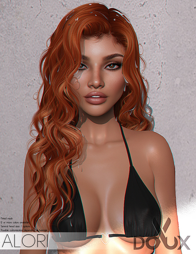 Second Life Marketplace Doux Alori Hairstyle [demo]